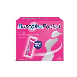 Buscofen Pocket 10 Bustine 400 mg - Sollievo Rapido da Dolore e ...
