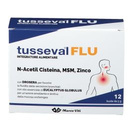 Tusseval Flu 12 Bustine Fluidificante
