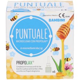Puntuale Bambini Microclismi per Stitichezza 6 Pezzi