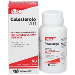 Viti Colesterolo 90 Perle - Integratore Naturale per il Metabolismo dei ...