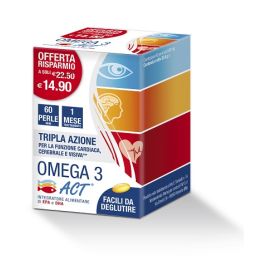 Omega 3 act 60 perle 540mg | Online su Farmacia Soccavo