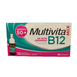 Multivitamix B12 Integratore Vitamina B12 12 Flaconcini