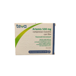 Artemis 30 Compresse 500 mg Insufficienza Venosa Emorroidi