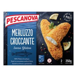 Pescanova merluzzo croccante panato surgelato 3 filetti 340 g | Online ...