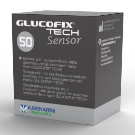 Strisce misurazione glicemia glucofix tech sensor 50 pezzi | Online su ...