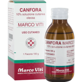 Canfora Marco Viti 10% Soluzione Oleosa - Rinfresca e Lenisce la Pelle